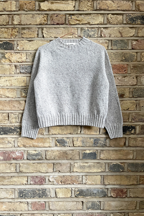 Ada Donegal Style Sweater Mist - Elwin Studio UK - ELWIN